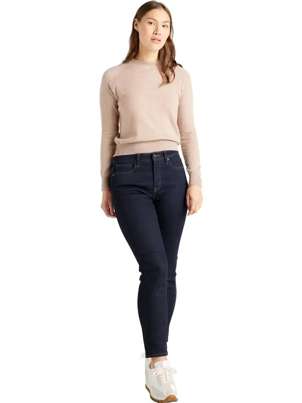 Quince Mongolian Cashmere Sweatshirt - Oatmeal