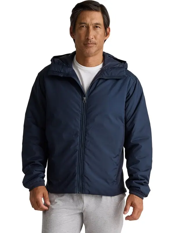 Quince Hybrid Insulated Lightweight Hooded Jacket - Admiral