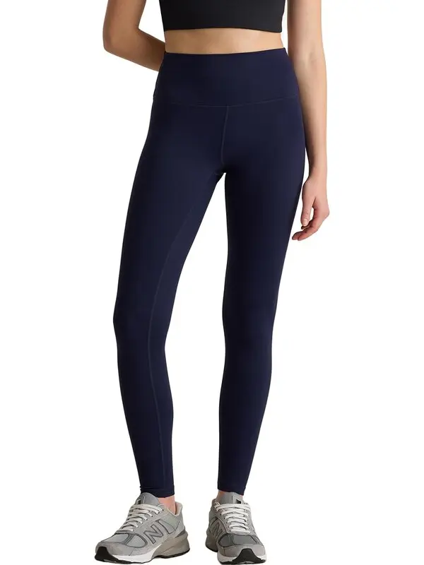 Quince Power-up High-rise Training Legging - Deep Navy