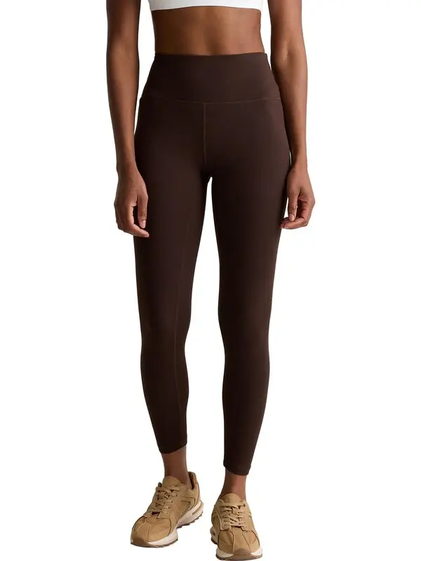 Quince Power-up High-rise Training Legging - Espresso