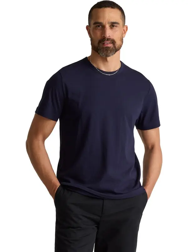 Quince 100% Pima Cotton Luxe Touch T-shirt - Deep Navy