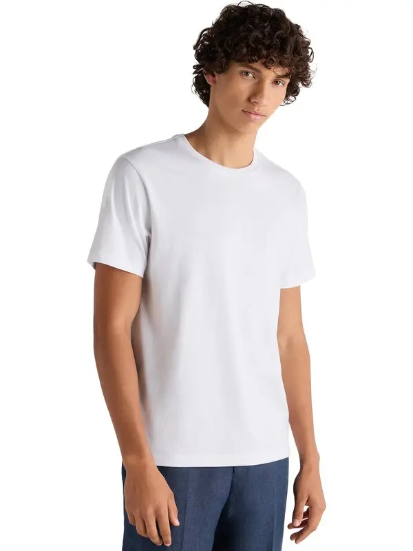 Quince 100% Pima Cotton Luxe Touch T-shirt - White