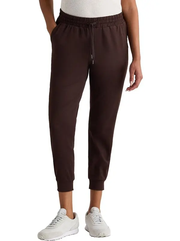 Quince Performance Joggers - Heather Coffee Bean Brown