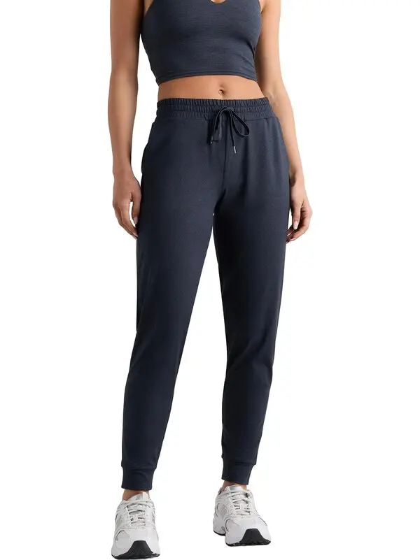 Quince Performance Joggers - Heather Deep Navy