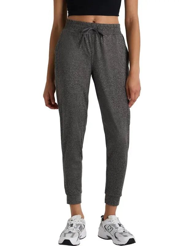 Quince Performance Joggers - Heather Grey