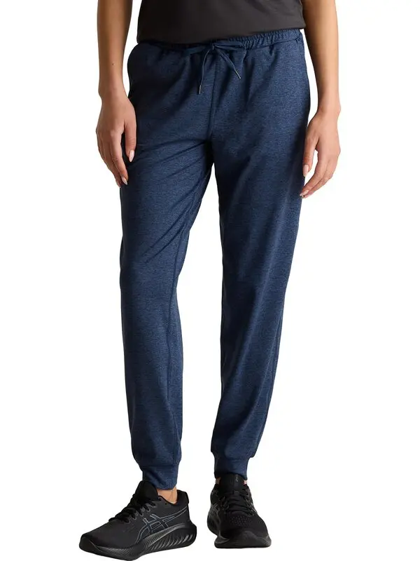 Quince Performance Joggers - Heather Navy