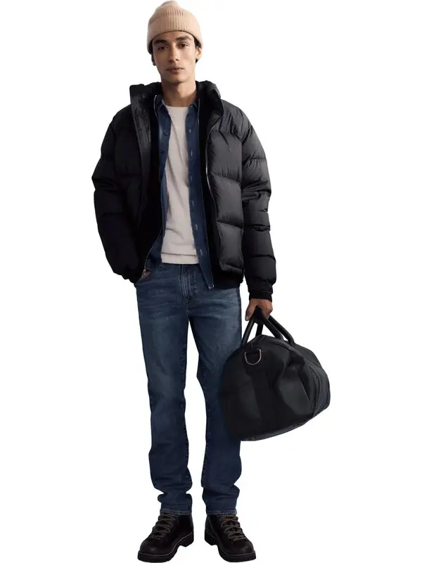 Quince Responsible Down Puffer Jacket - Black