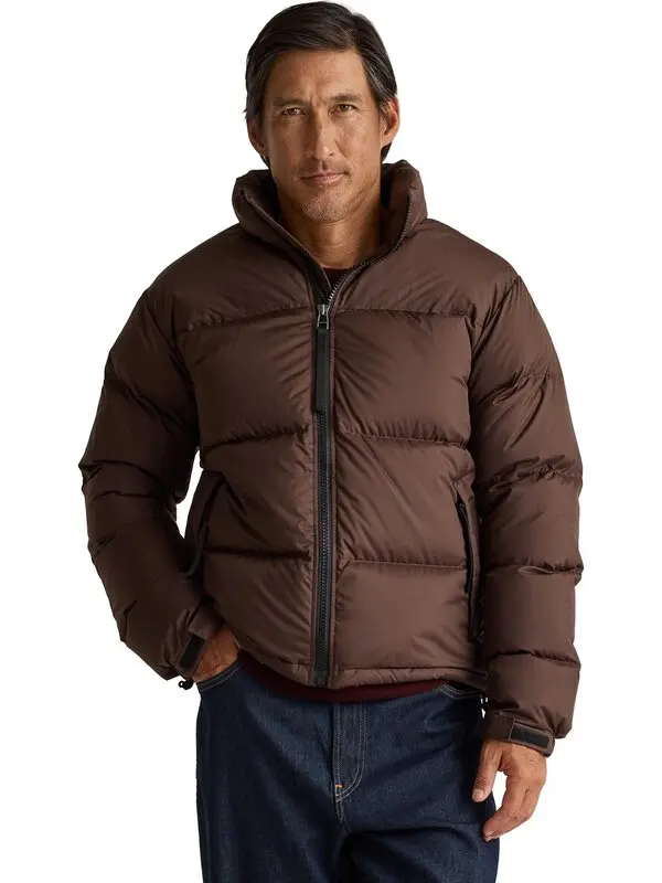 Quince Down Puffer Jacket - Hot Fudge