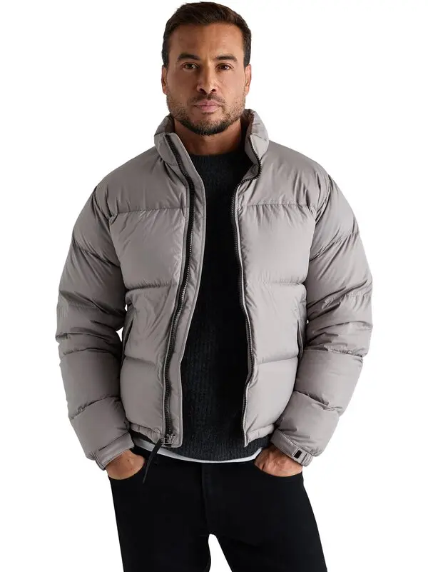Quince Down Puffer Jacket - Morel Grey