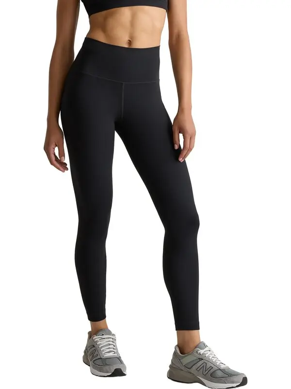 Quince Power-up High-rise Training Pocket Legging - Black