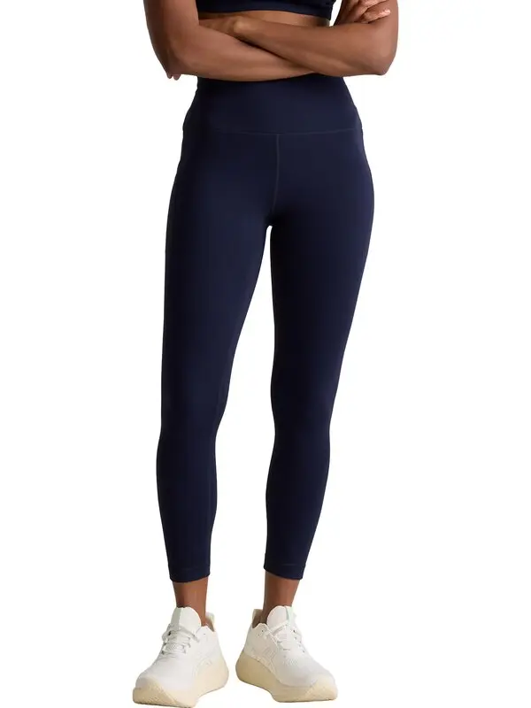 Quince Power-up High-rise Training Pocket Legging - Deep Navy