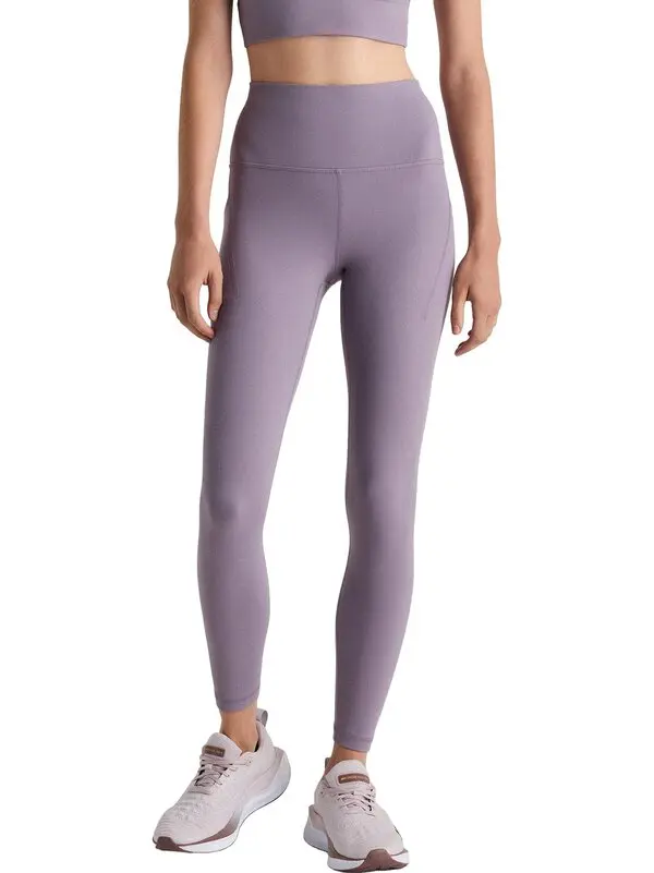 Quince Power-up High-rise Training Pocket Legging - Moonlit Grey