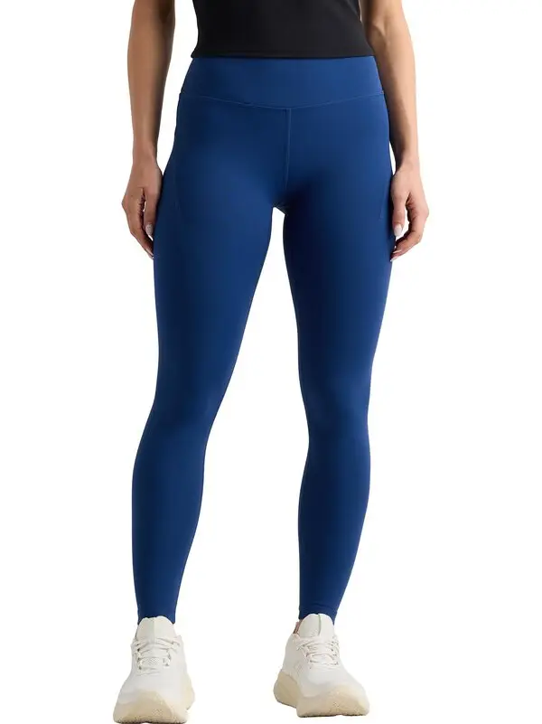Quince Power-up High-rise Training Pocket Legging - Royal Blue