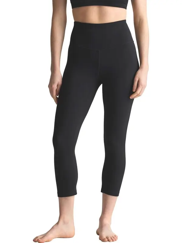Quince Ultra-form High-rise Capri - Black