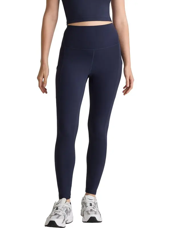 Quince Ultra-form High-rise Pocket Legging - Deep Navy