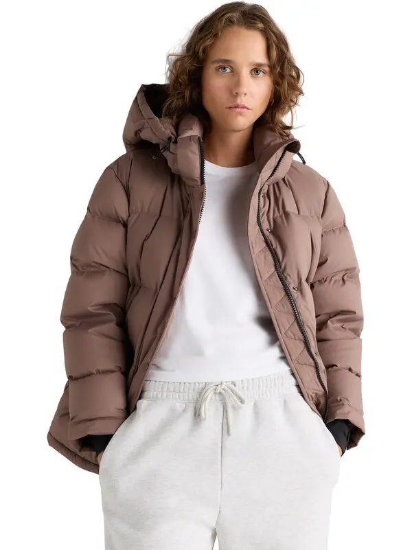 Quince Responsible Down Puffer Jacket - Hazel Brown