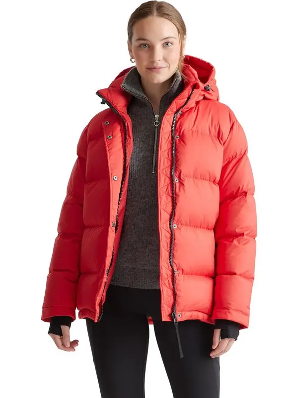 Quince Responsible Down Puffer Jacket - Red