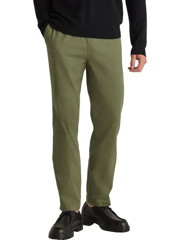 Quince Cotton Chino Drawstring Pants - Trellis