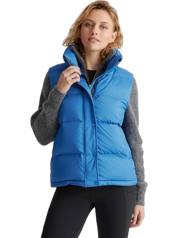 Quince Responsible Down Puffer Vest - Blue