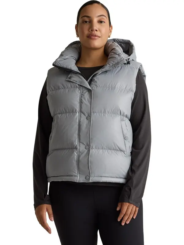 Quince Responsible Down Puffer Vest - Feather Grey