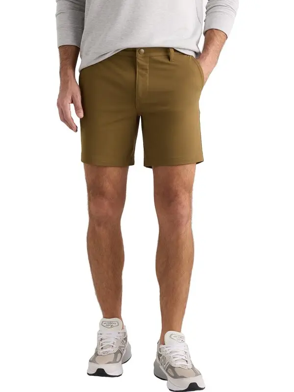 Quince 7" Protech Golf Short - Military Olive