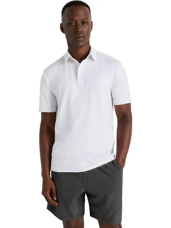 Quince Super Soft Performance Polo Shirt - White