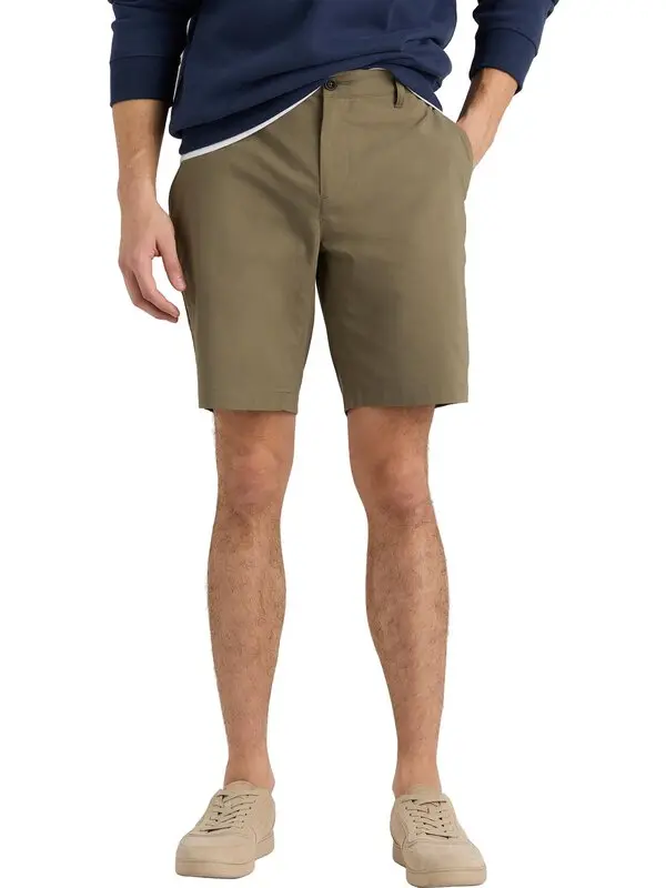 Quince Coolmax® Chino Shorts 9 - Bayberry Olive