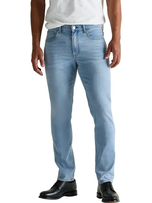 Quince Slim Straight Coolmax® Jeans - Crystal Blue