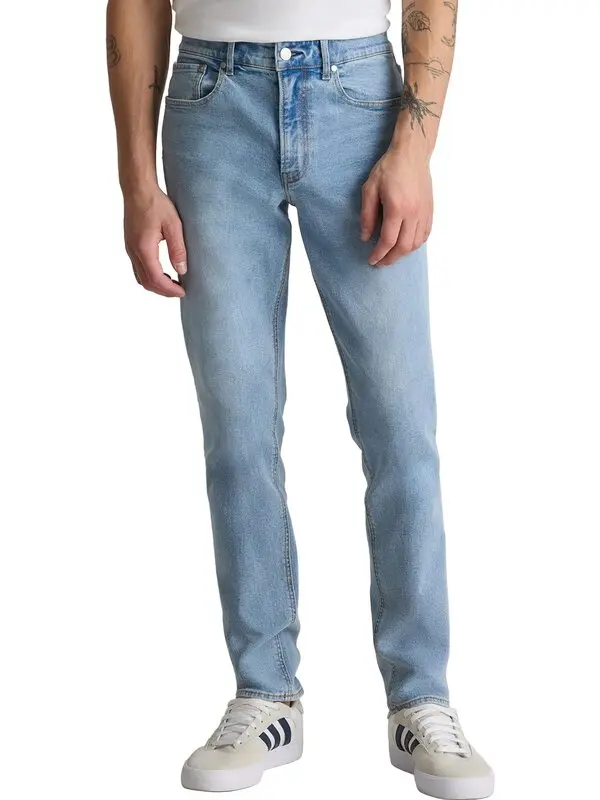 Quince Warren Stretch Slim Jeans - Arctic Blue