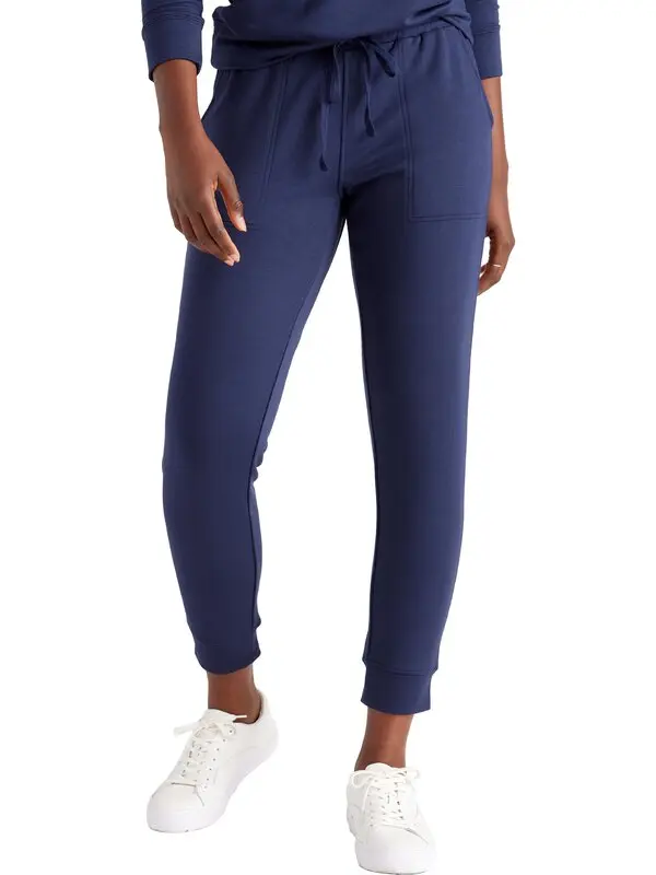 Quince Fleece Sweatpants - Navy