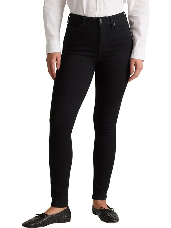 Quince Bella Stretch Skinny Jeans - Black