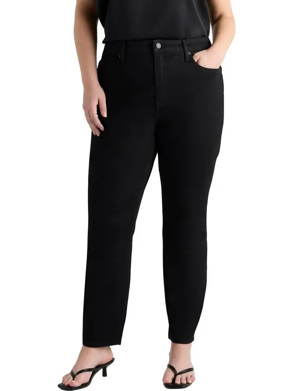Quince Bella Stretch Skinny Jeans - Black