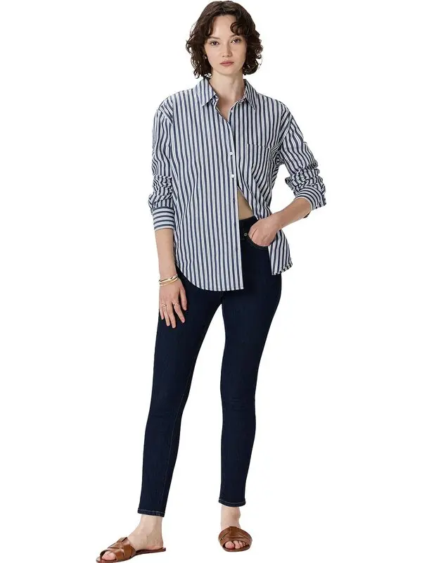 Quince Bella Stretch Skinny Jeans - Deep Rinse