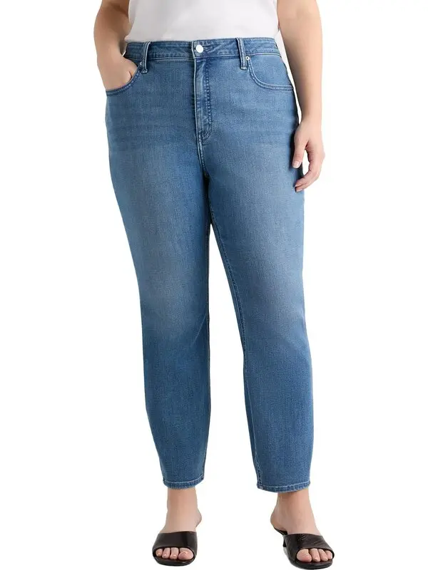 Quince Bella Stretch Skinny Jeans - Seaside Blue