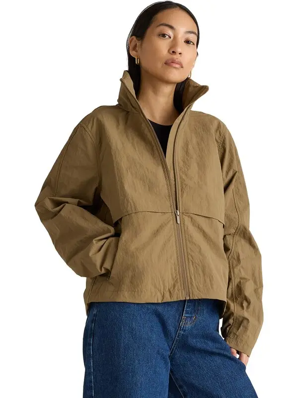 Quince Water Repellent Windbreaker Jacket - Praline