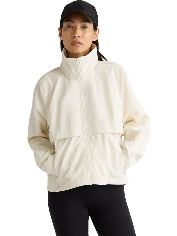 Quince Water Repellent Windbreaker Jacket - Tofu