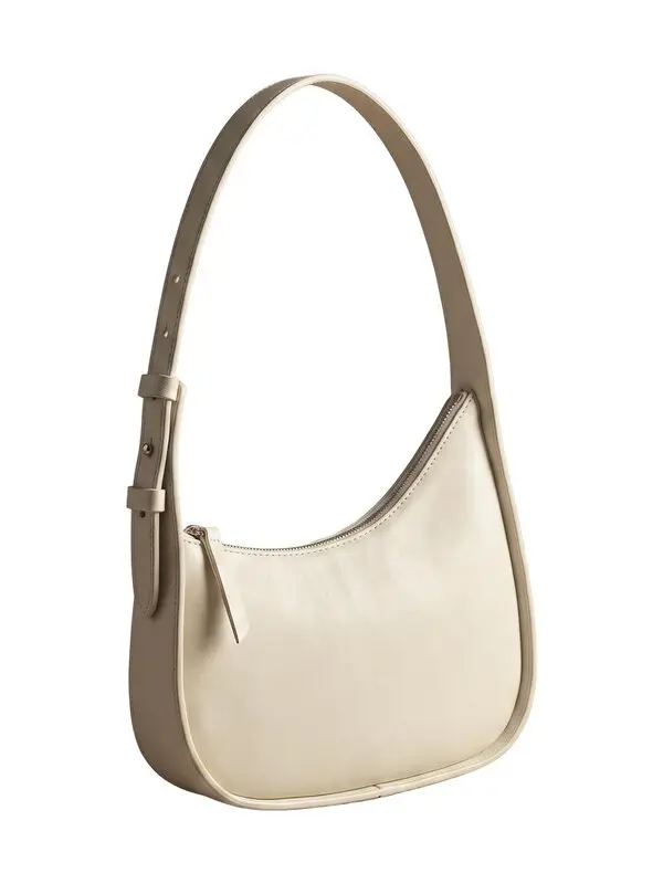 Quince Mercer Mini Shoulder Bag - Soft Ivory