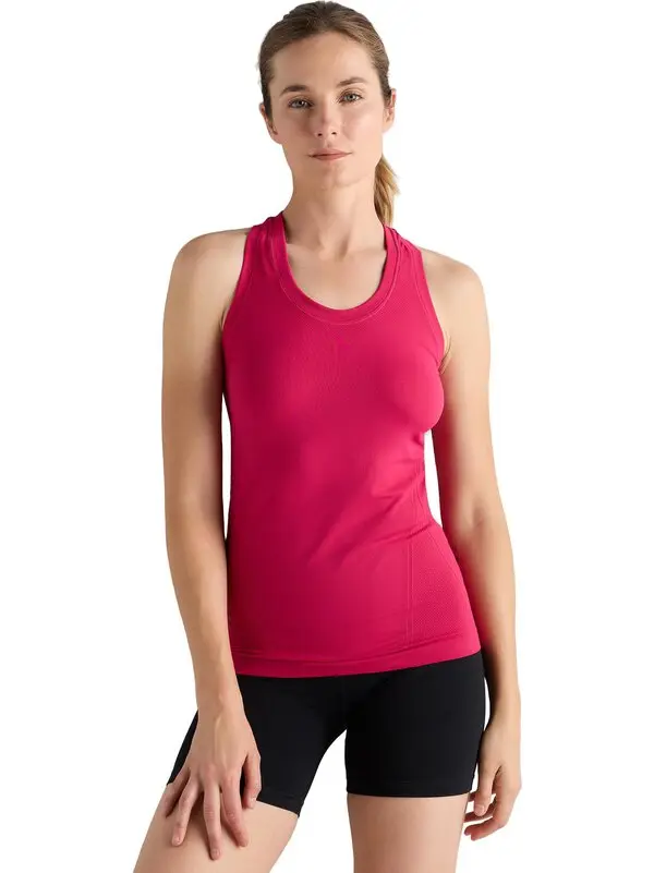 Quince Seamless Racerback Tank - Amaranth Pink