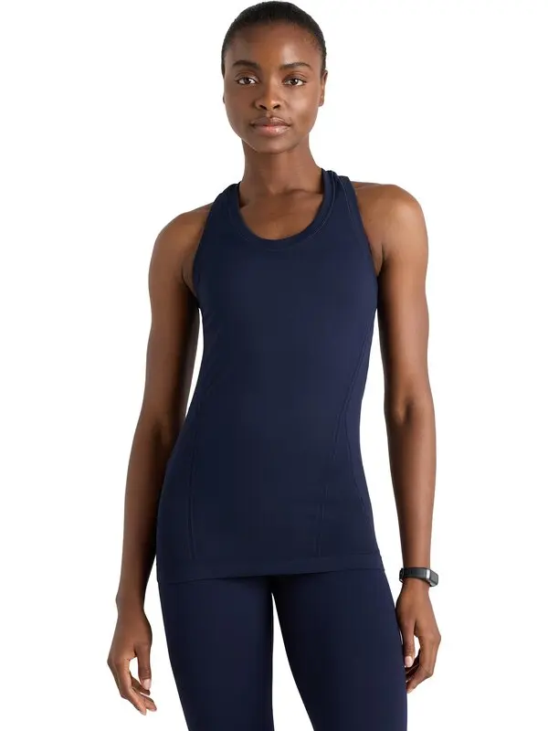 Quince Seamless Racerback Tank Top - Deep Navy