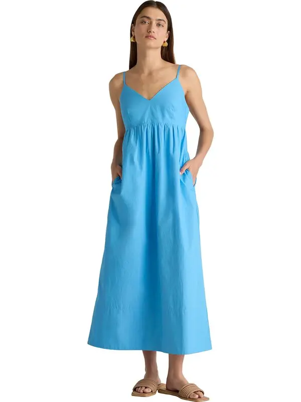 Quince Sleeveless Maxi Dress - Cornflower Blue