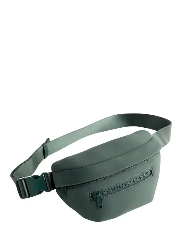 Quince All-day Neoprene Belt Bag - Hunter Green