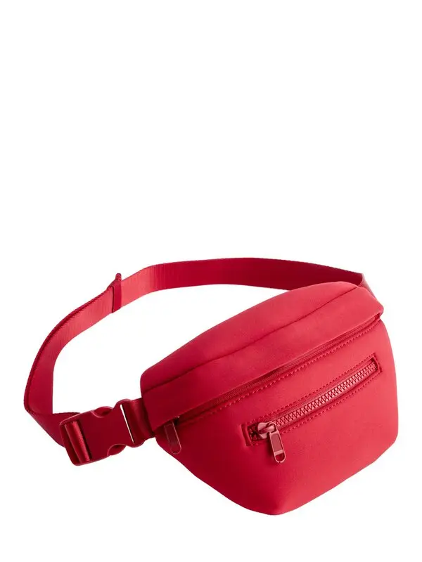 Quince Neoprene Belt Bag - Ruby Red