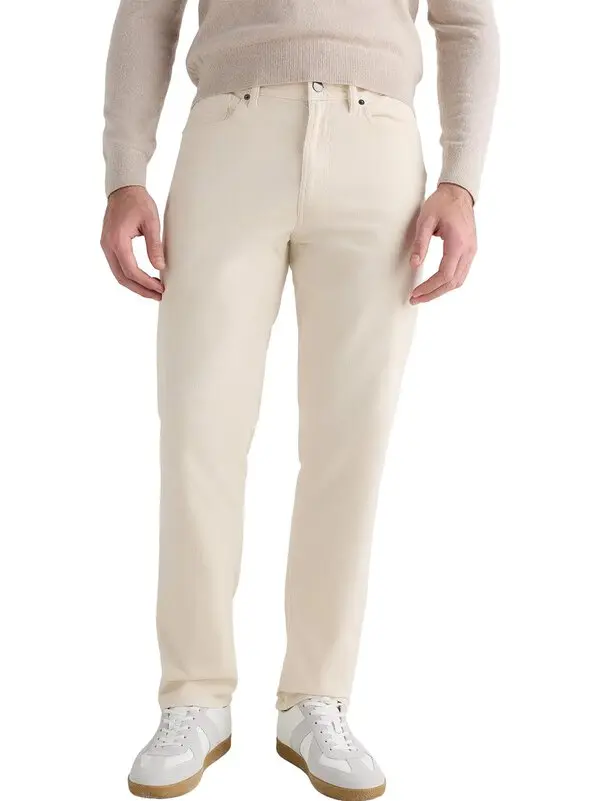 Quince Organic Stretch Corduroy Pants - Natural