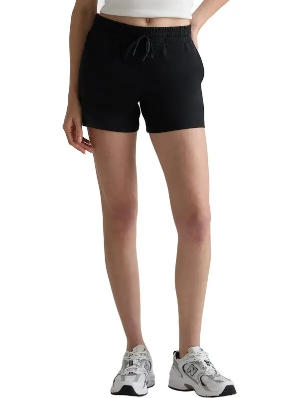 Quince Performance Flowknit Shorts - Black