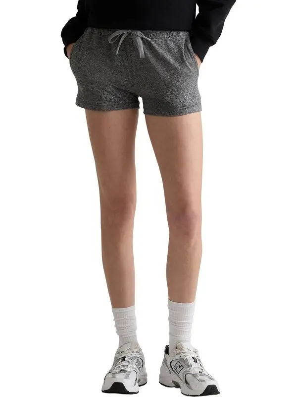 Quince Performance Shorts - Heather Grey