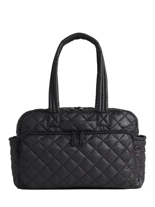 Quince Transit Quilted Duffle Bag - Black