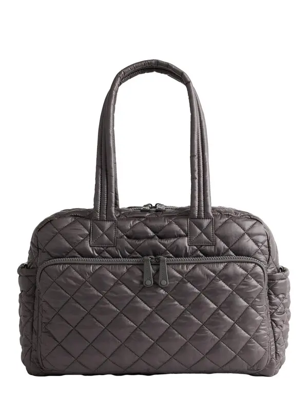 Quince Transit Quilted Duffle Bag - Charcoal