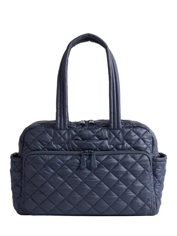 Quince Transit Quilted Duffle Bag - Navy