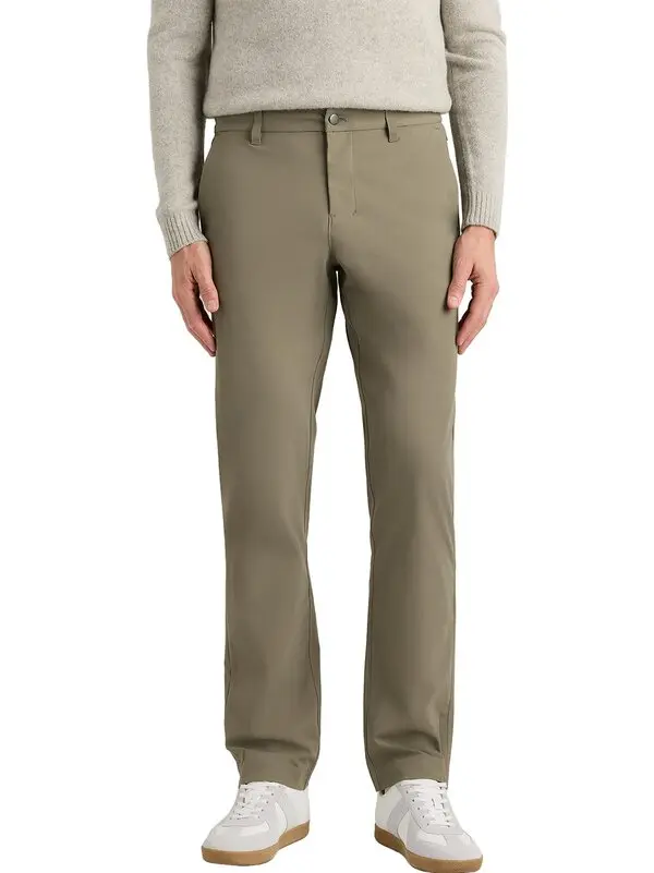 Quince Ultimate Commuter Pants - Faded Cargo Green