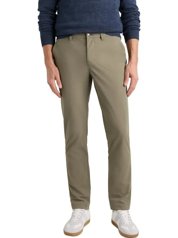 Quince Ultimate Commuter Pants - Faded Cargo Green